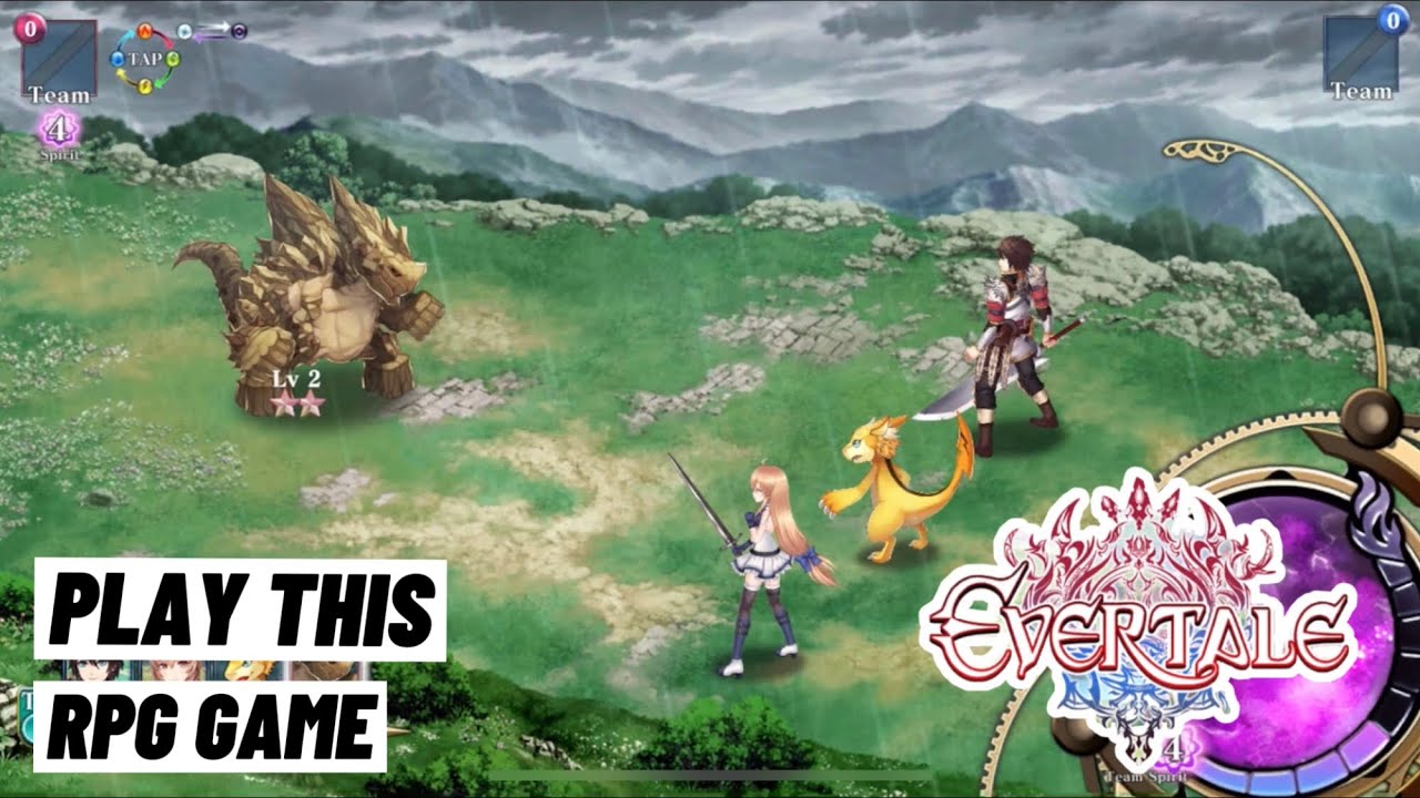 Play This RPG Game! Evertale Gameplay Prologue iOS Android - YouTube