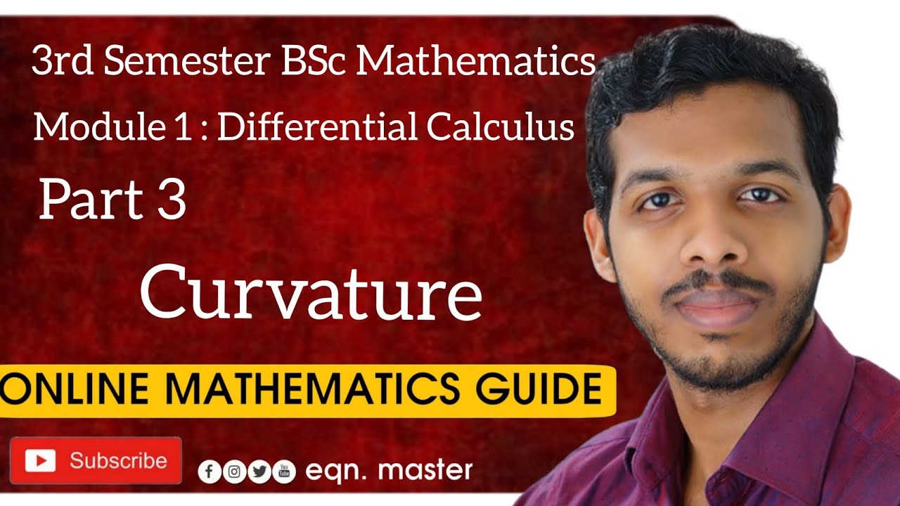 3rd SEMESTER BSc MATHEMATICS. MODULE 1 - DIFFERENTIAL CALCULUS. PART 3 ...