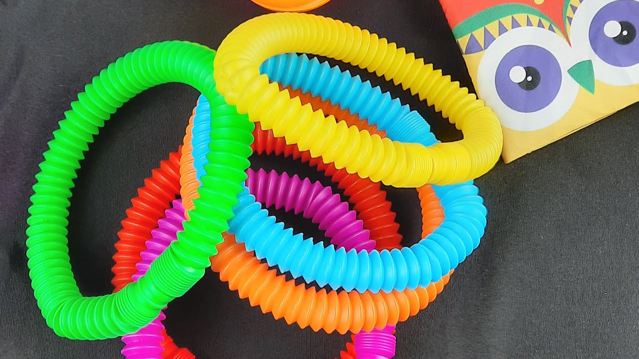 ASMR Educational Pull toy Colorful oddly satisfying pulling colors #toylearning #Asmr#foryou # ...