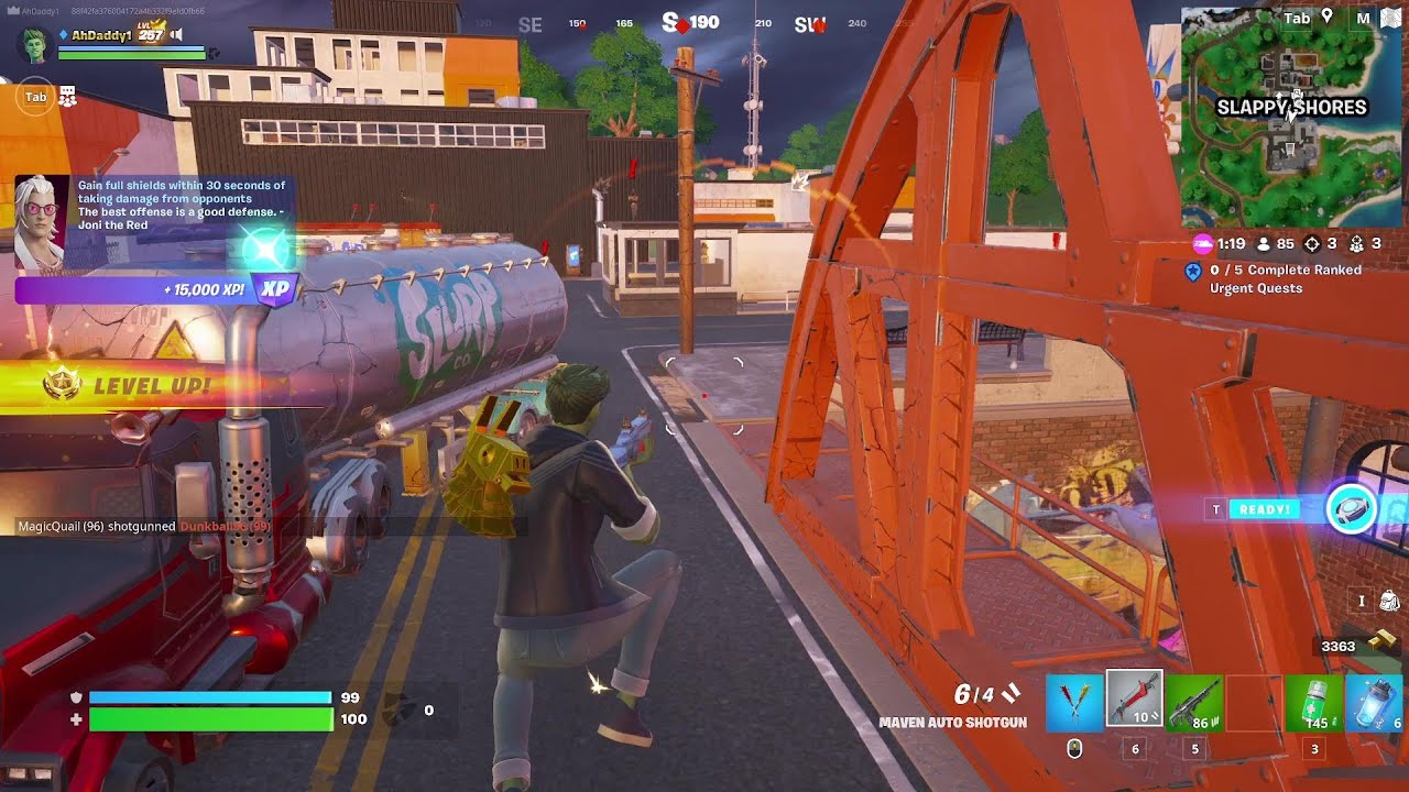 Gain full shields within 30 seconds of taking damage from opponents ...