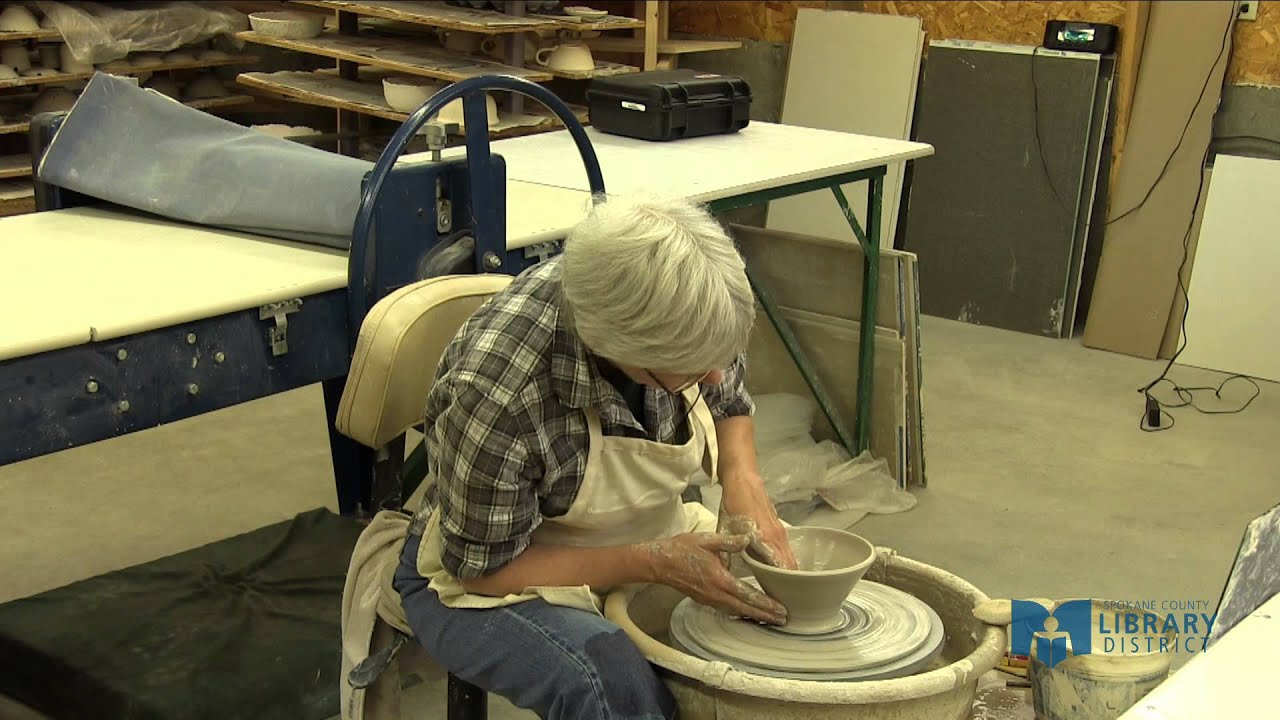 Learn To Make a Pottery Bowl: Part 2 Shaping the Bowl - YouTube