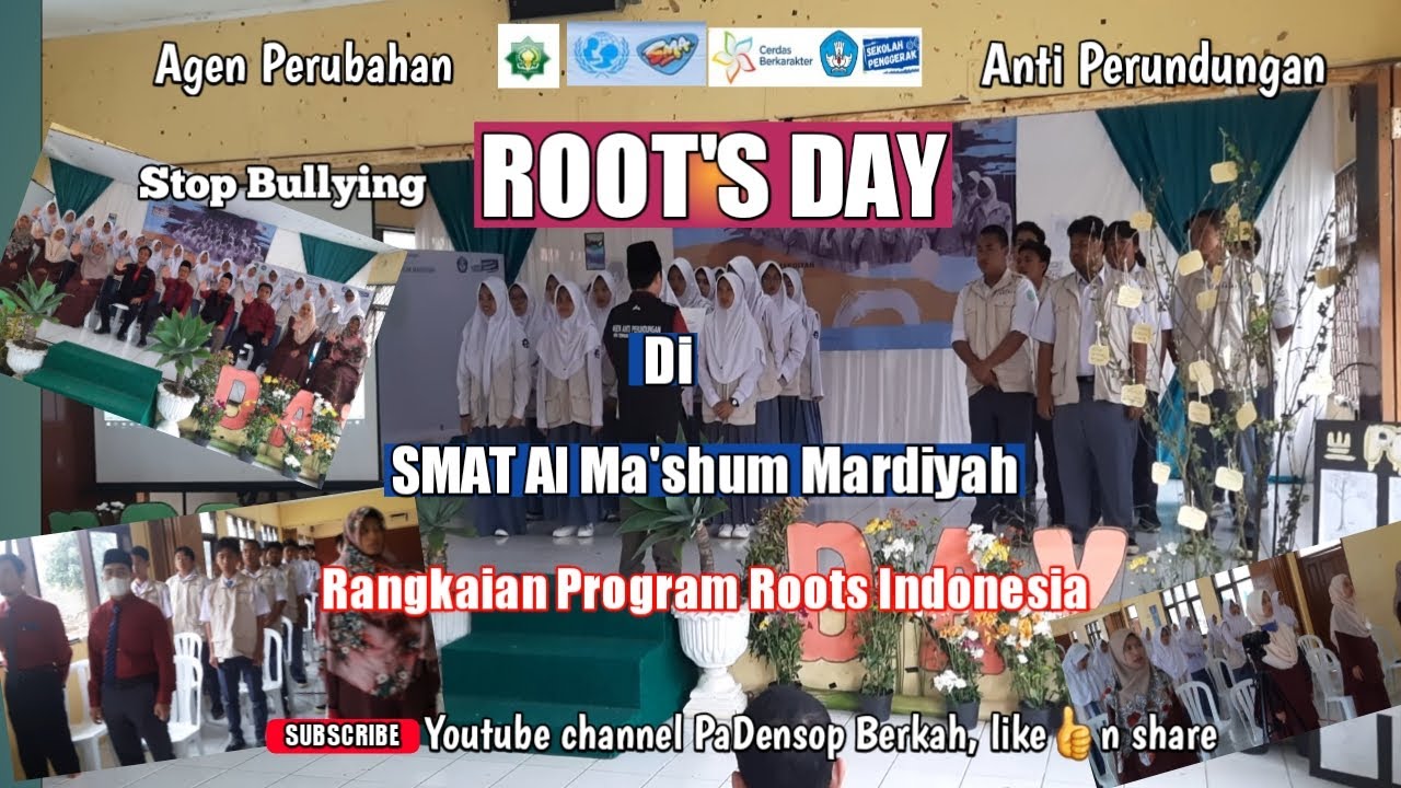 #Roots Day, Rangkaian Program Roots Indonesia di SMAT Al Ma'shum ...