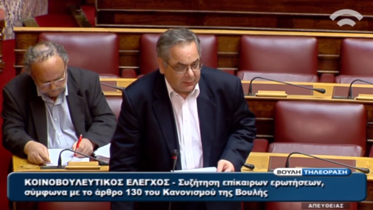 Γ. ΛΑΜΠΡΟΥΛΗΣ: ΝΑ ΑΝΤΙΜΕΤΩΠΙΣΤΟΥΝ ΤΑ ΚΤΙΡΙΑΚΑ ΠΡΟΒΛΗΜΑΤΑ ΤΩΝ ΔΟΜΩΝ ...