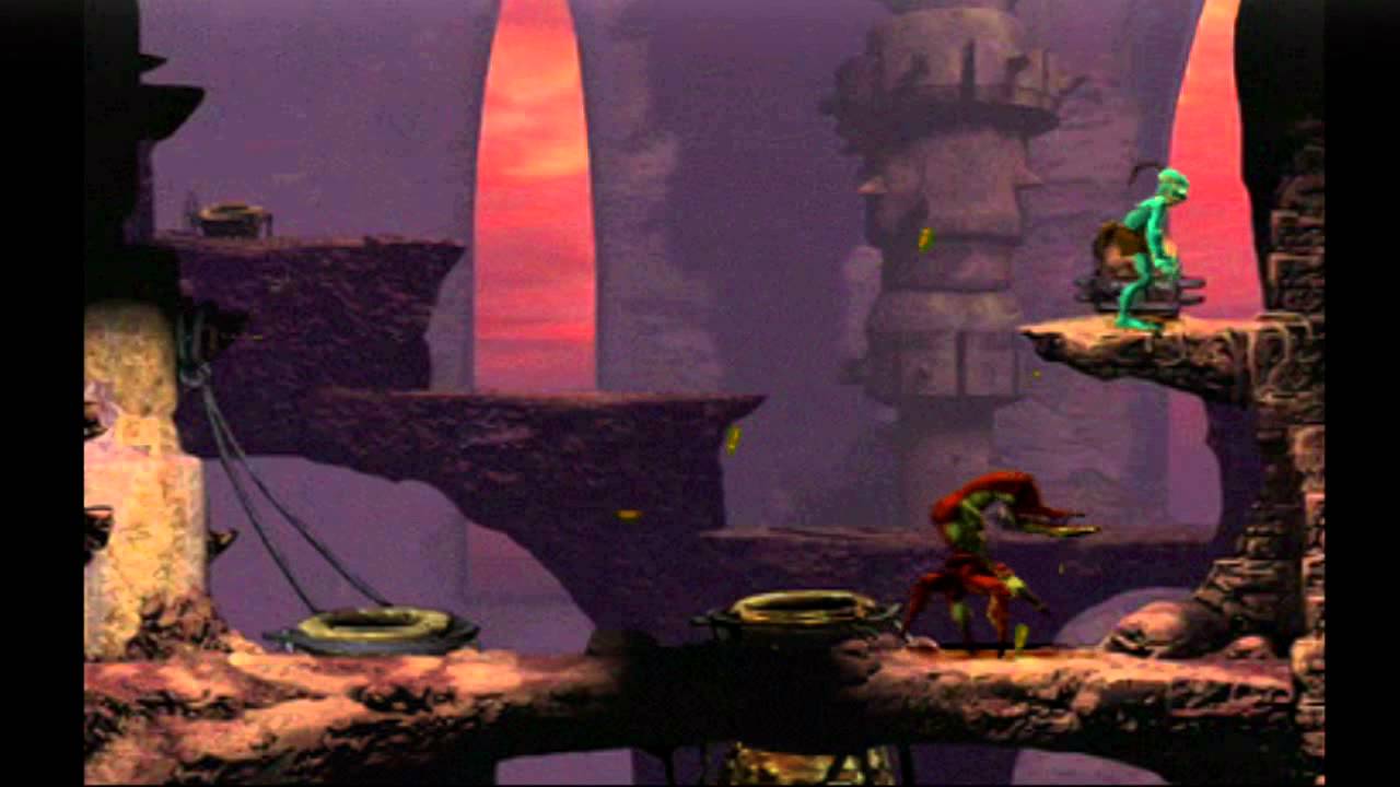 Oddworld Abe's Oddysee-Part 5 Scrab Temple - YouTube