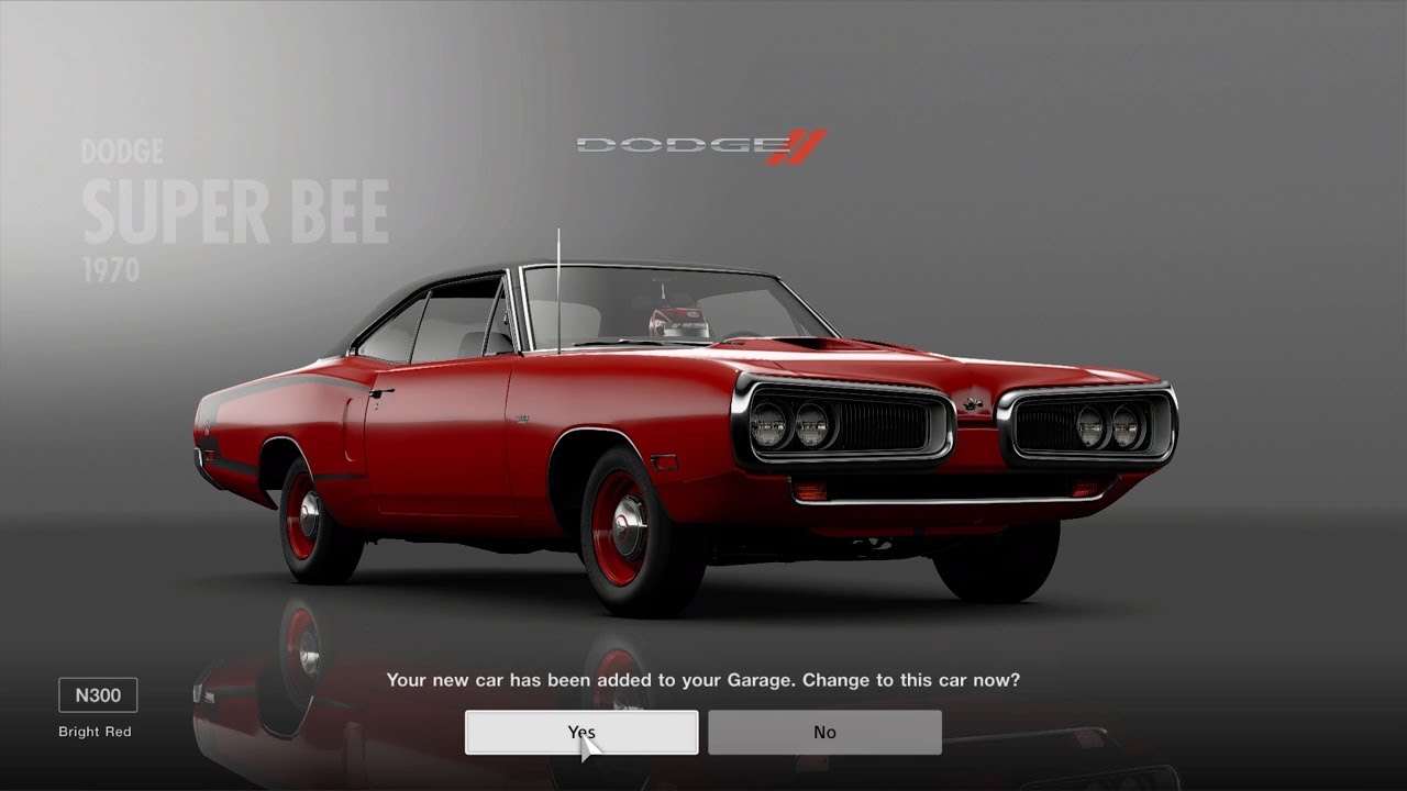 Gran Turismo™SPORT Dodge Super Bee Test Race - YouTube