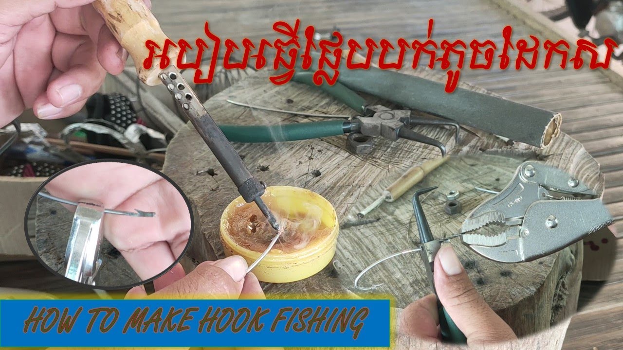 Hook fishing, how to make hook new style, @mrfishingarts - YouTube