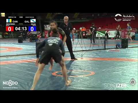 Mat 1 - GRP - 64kg - MONTERO PEREZ, MINERVA (CAN) RAJA FERNANDEZ, MARIA JOSE (GAL)
