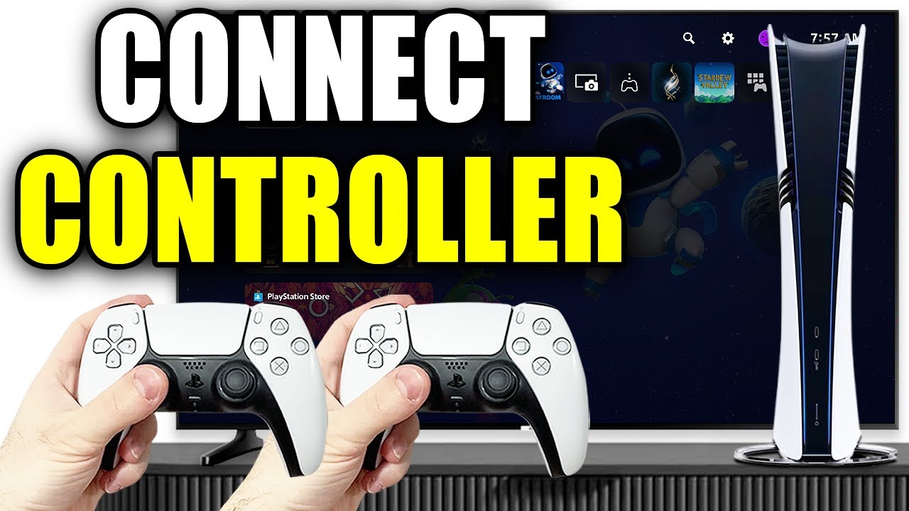 How To Connect PS5 Controller To PS5 Pro - Easy Guide - YouTube
