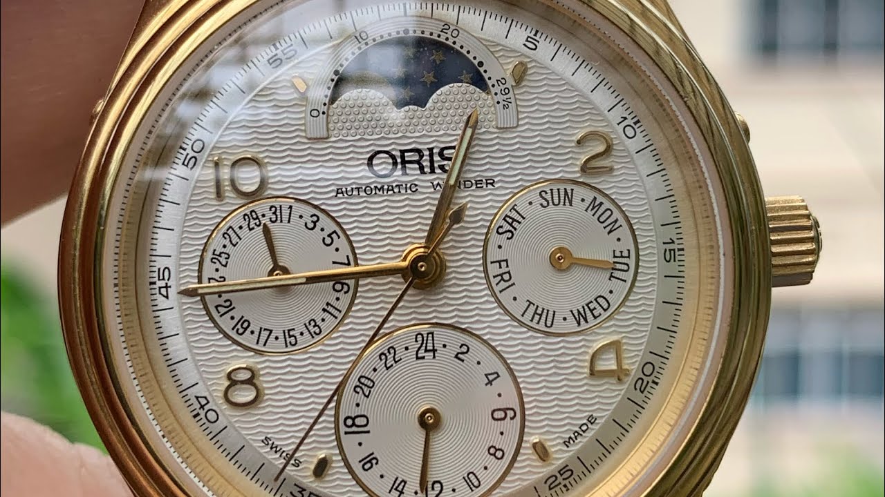 Watches of GaCTM5 - trên tay đồng hồ Oris Moonphase Automatic - YouTube