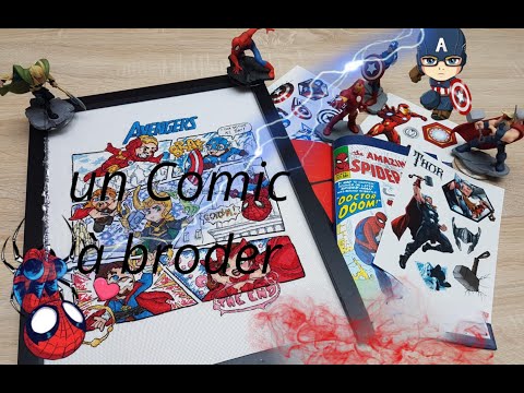 Un Comic à broder avec Cutie Ink - YouTube