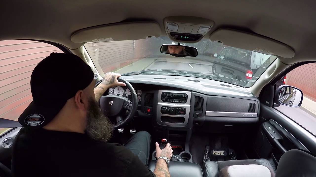 Dodge Ram SRT 10 Soundcheck Tunnel Exhaust Part 2 - YouTube