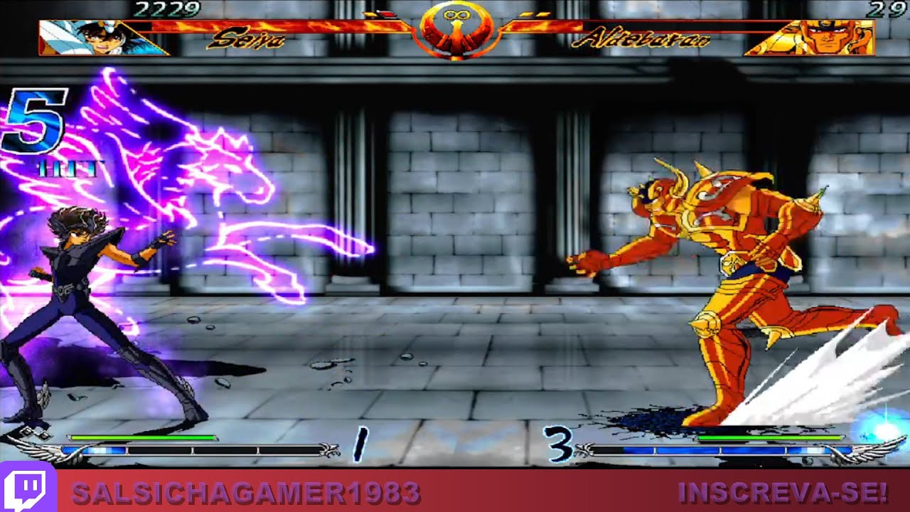 Saint Seiya ultimate Cosmo - Seiya Black VS Aldebaran - YouTube