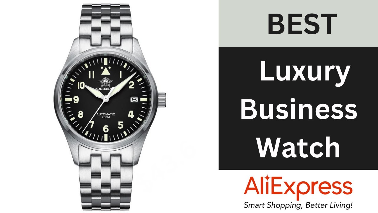 Best Luxury Business Men's Watch on AliExpress – Automatic Mechanical ...