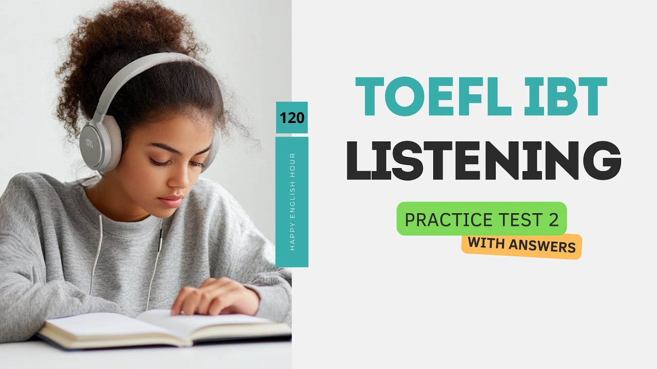 TOEFL Listening Practice Test 2 (with answers) - YouTube