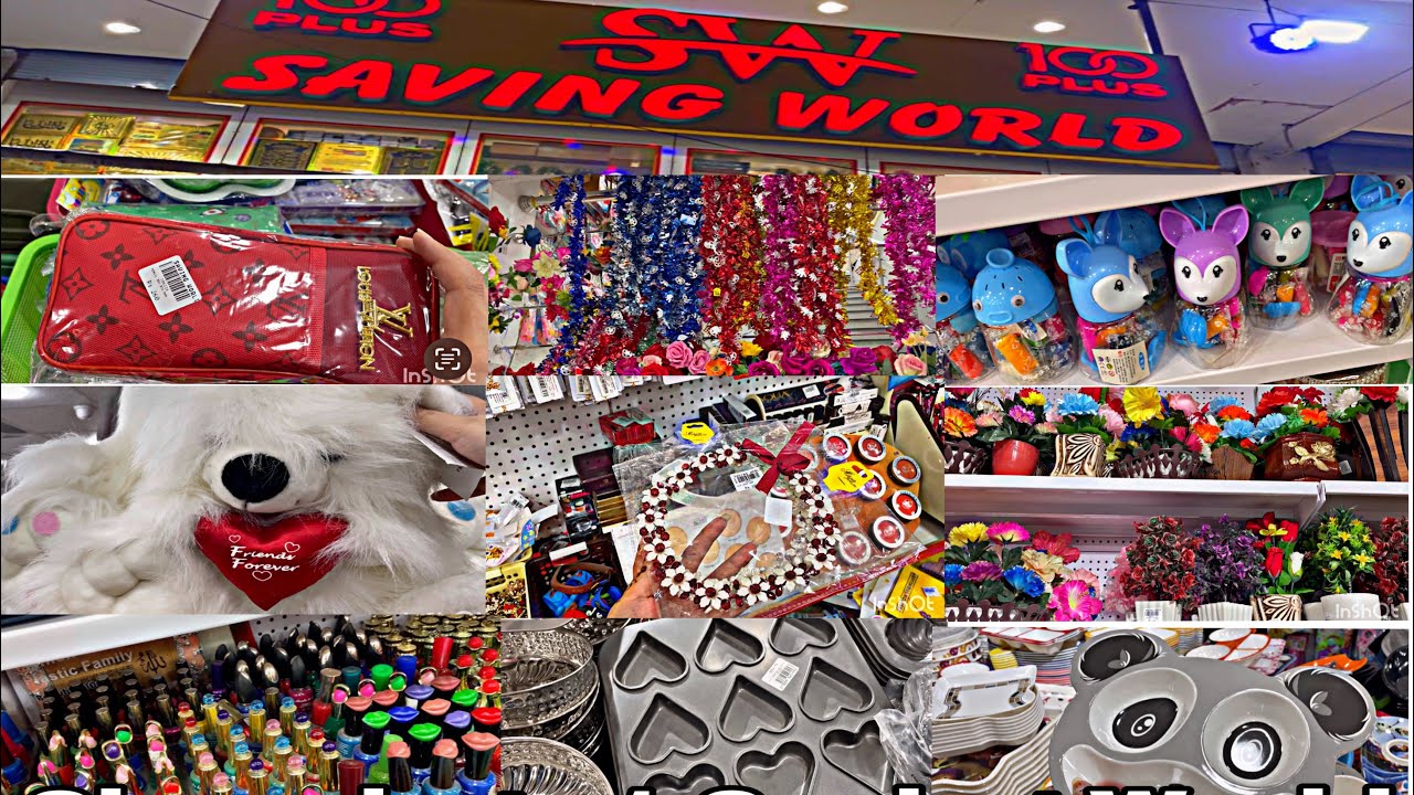 Saving World | expensive items in just 100 rupees only😨| mega shopping ...