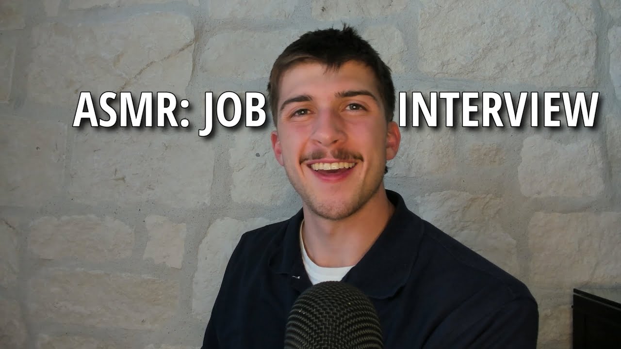 ASMR Job Interview Roleplay (Soft Spoken) - YouTube