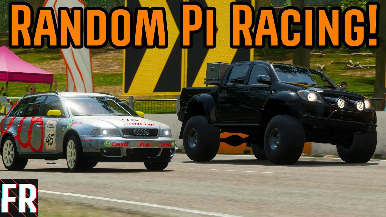 Random Pi Racing! - Forza Horizon 4 - YouTube
