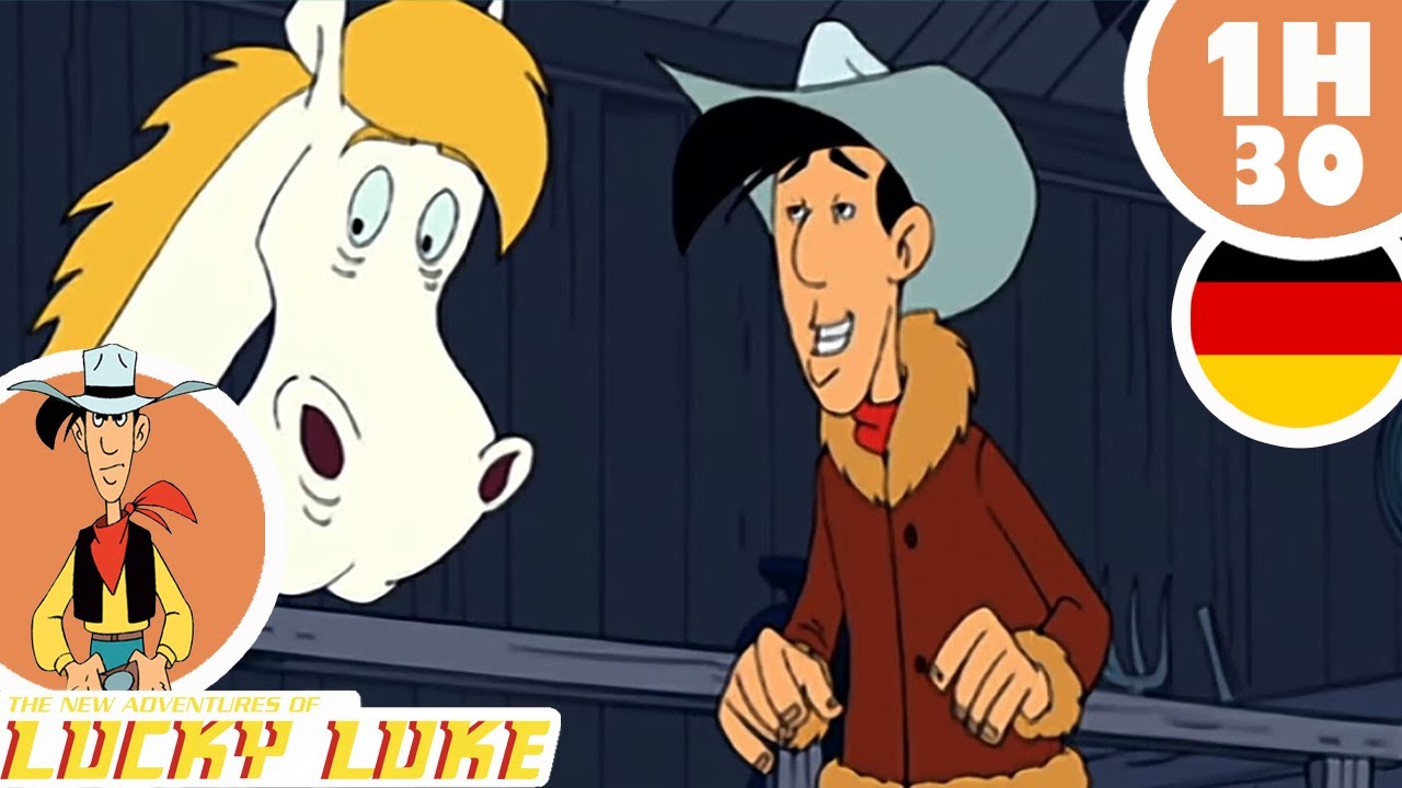 ⭐ Lucky Luke ist ein berühmter Sheriff ⭐ - Kompilation - YouTube
