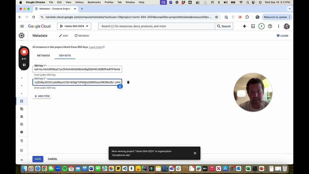 Securely connecting to a GCP compute instance using external SSH - YouTube