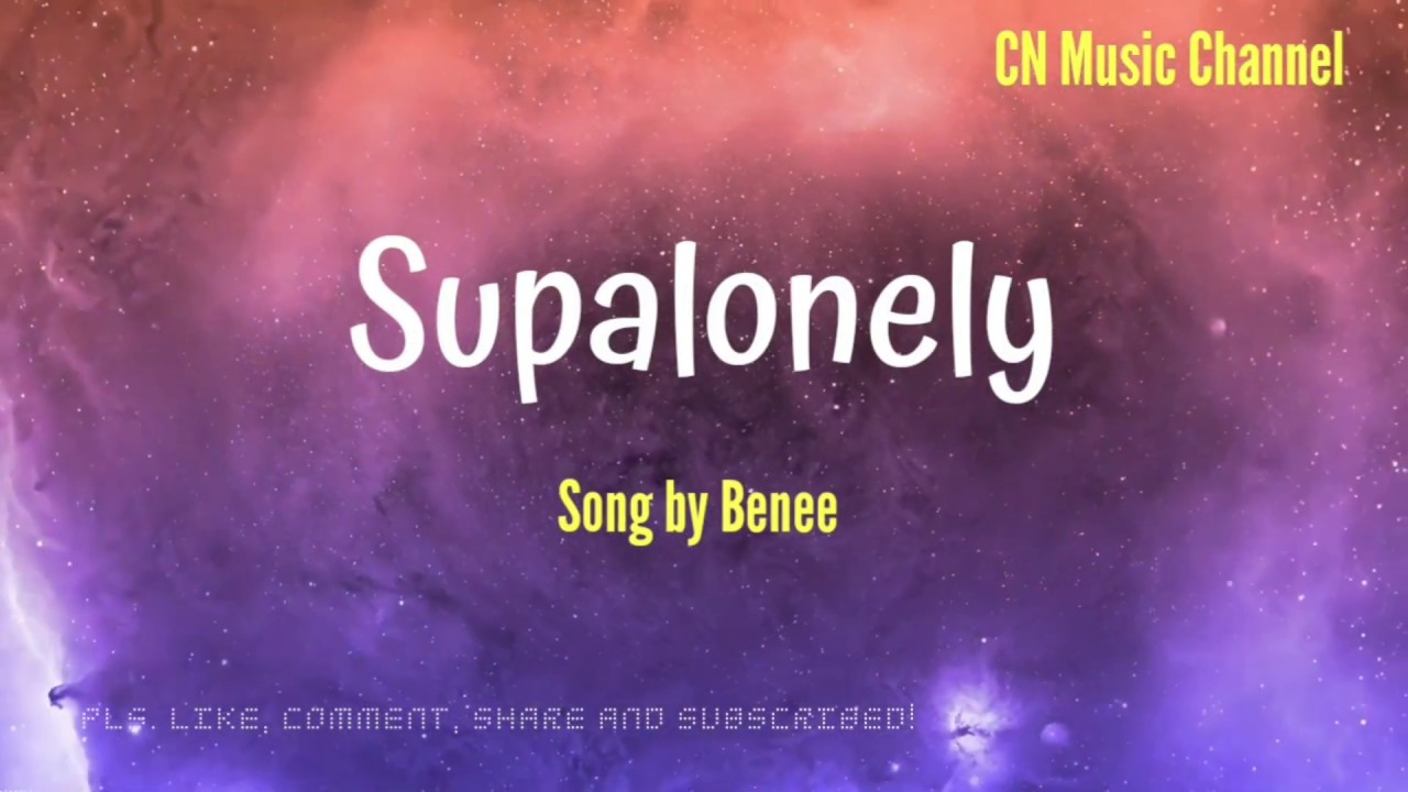 Supalonely - Song by Benee *Music Lyric Video - YouTube