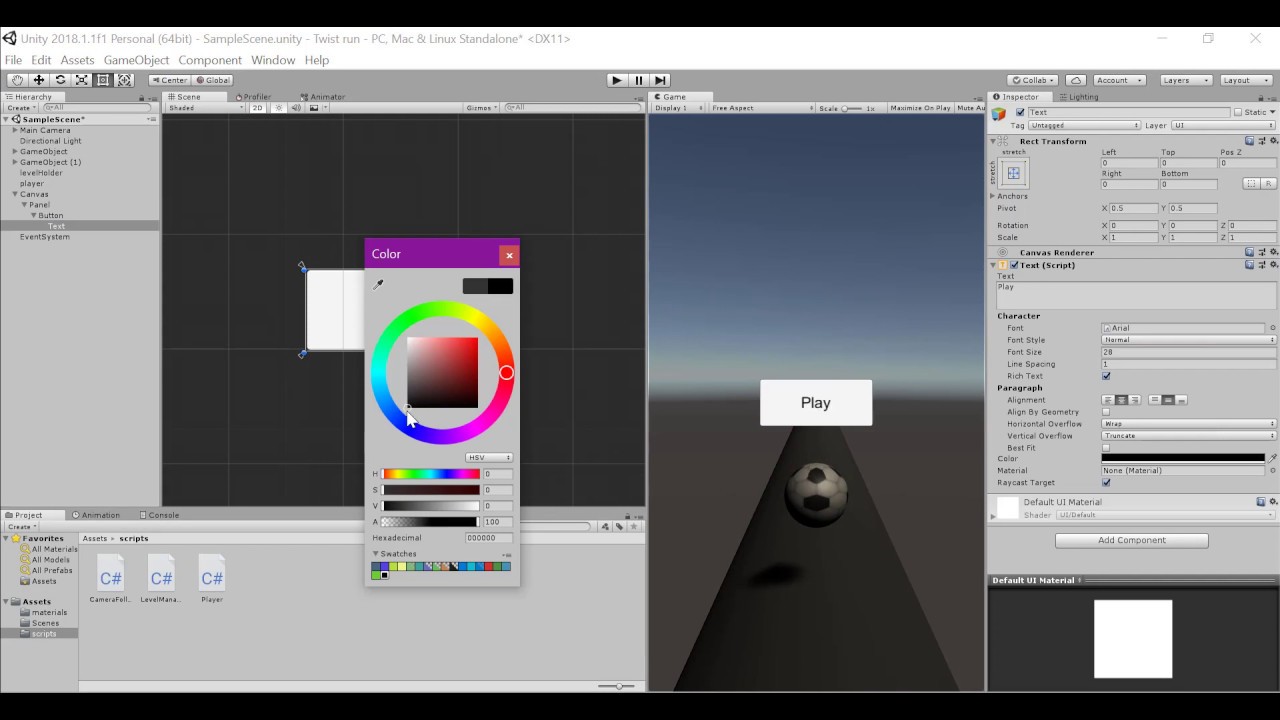 How To make a game like Twist Surfer in unity - part 3 (يونيتي بالعربي ...
