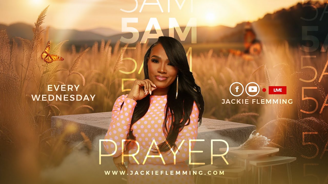5AM Prophetic Prayer Hour with Jackie Flemming! - YouTube