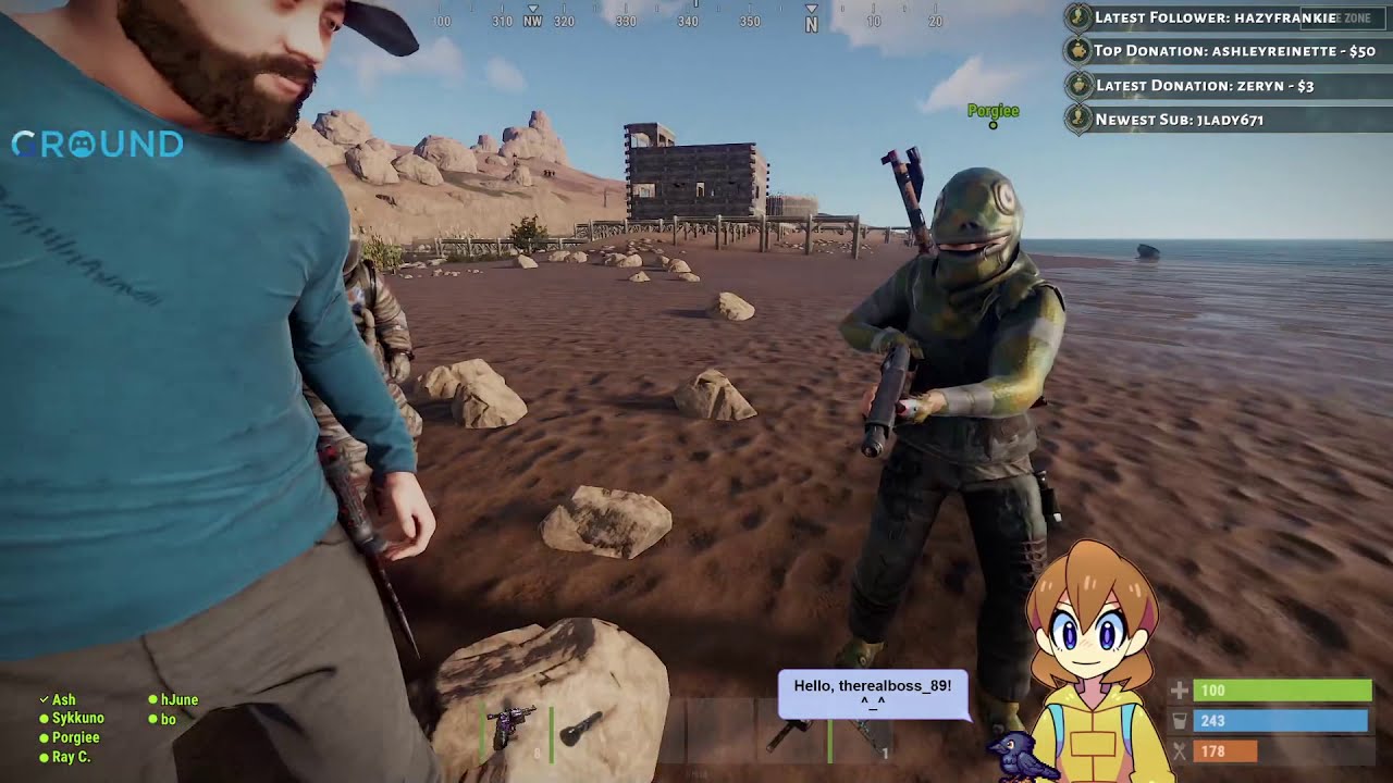 Ash on lol - Rust || Badlands Episode #8 || monkaW - YouTube