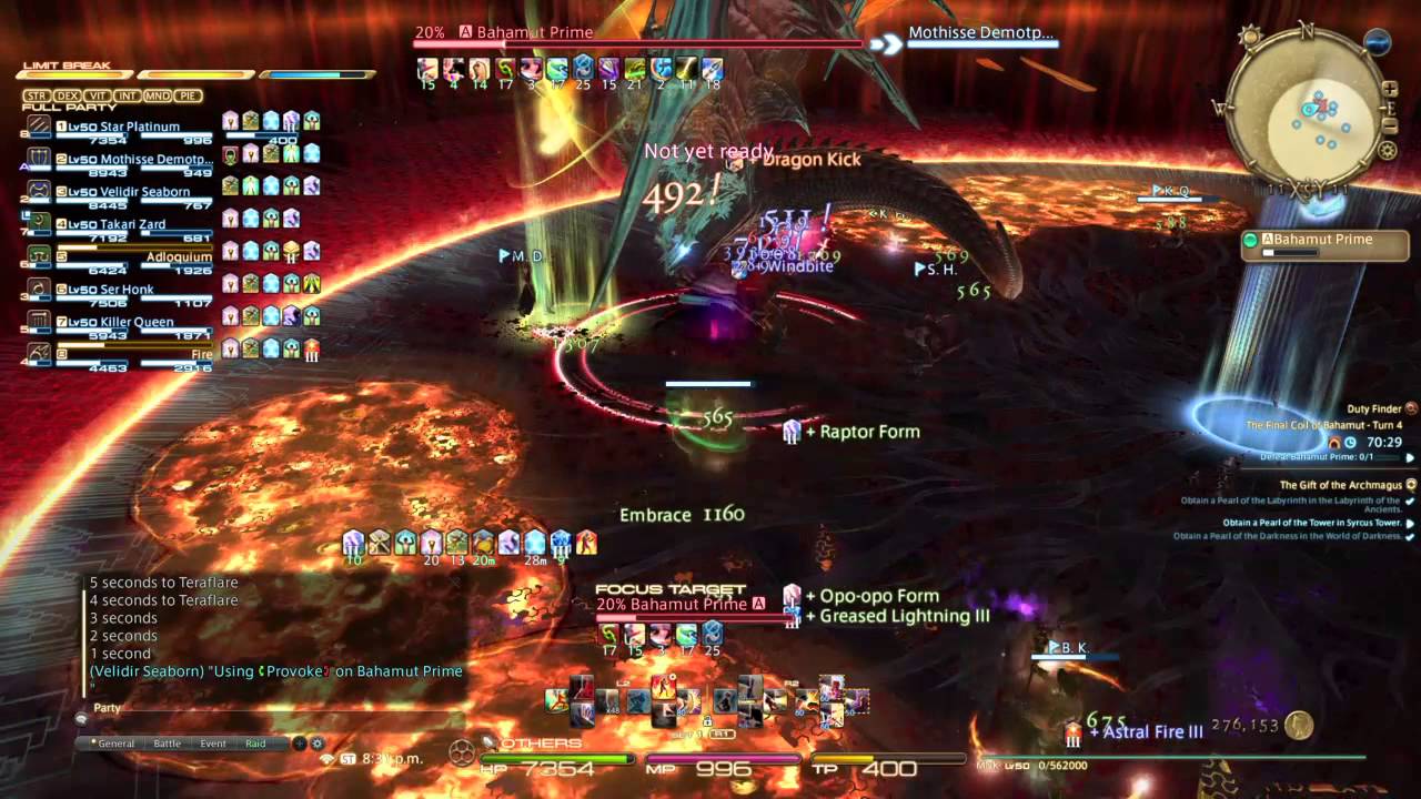 FINAL FANTASY XIV: A Realm Reborn - [Cerberus][The near wipe experience ...