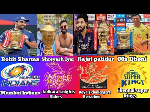 IPL Winners Captains List (2008 - 2025) Most Successful Captains in IPL ...
