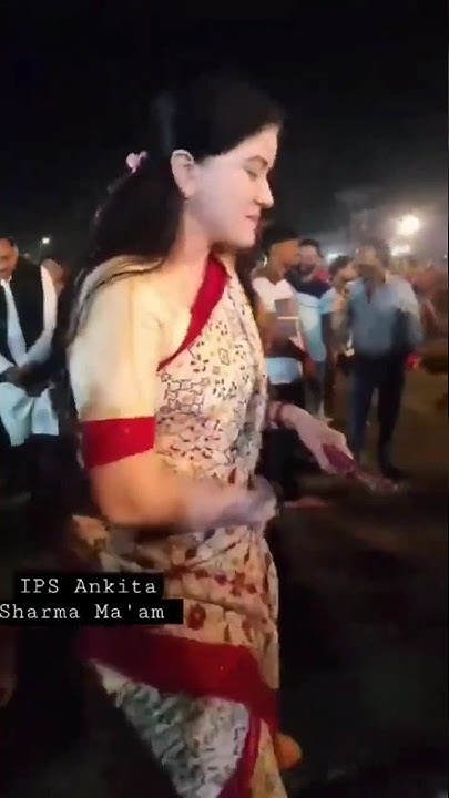 IPS Ankita Sharma Mam ka New garba dance Video 📽️ 💁 नवरात्रि स्पेशल #song #navratri ...