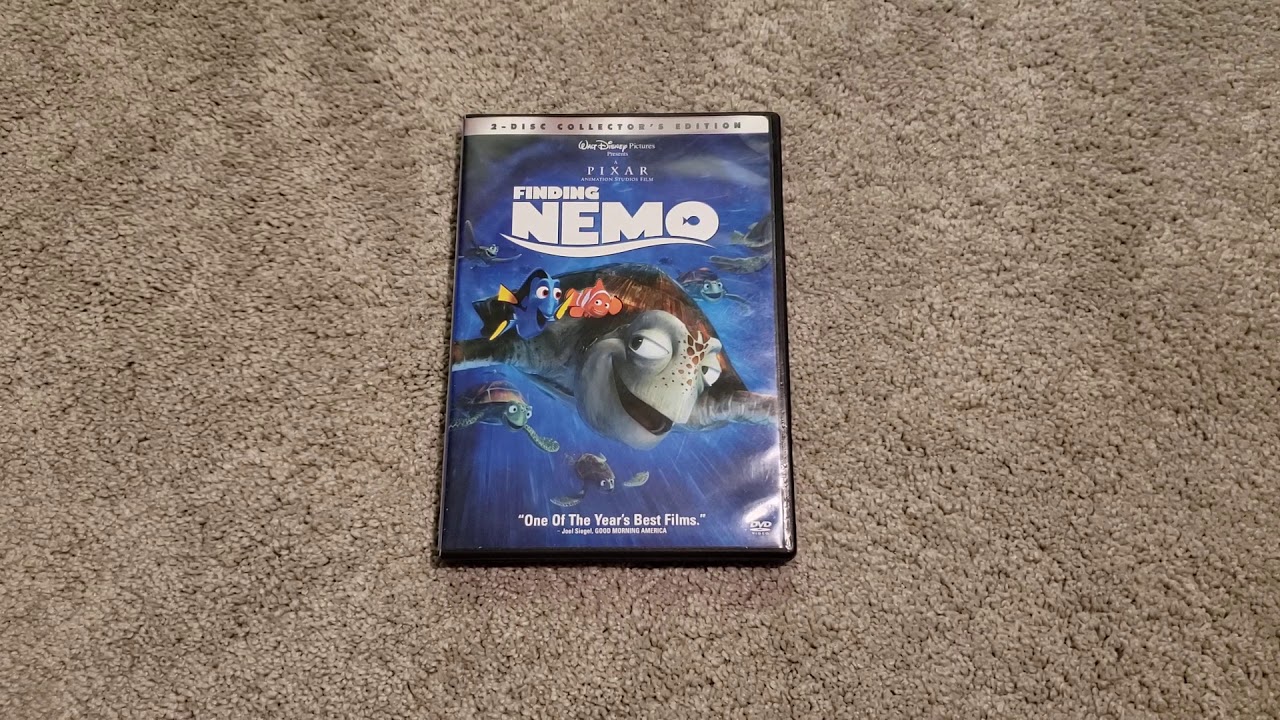 Finding Nemo 2003 DVD Overview - YouTube