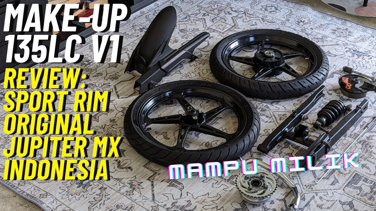 Review Rim Original Jupiter MX Indonesia 🔥 - YouTube