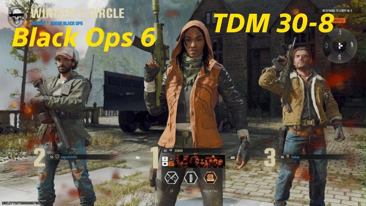 30-7 Payback TDM Call of Duty BO6 - YouTube