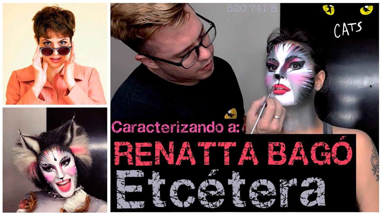 Maquillaje CATS | Caracterizando a: Renatta Bagó - Etcétera (CATS ...