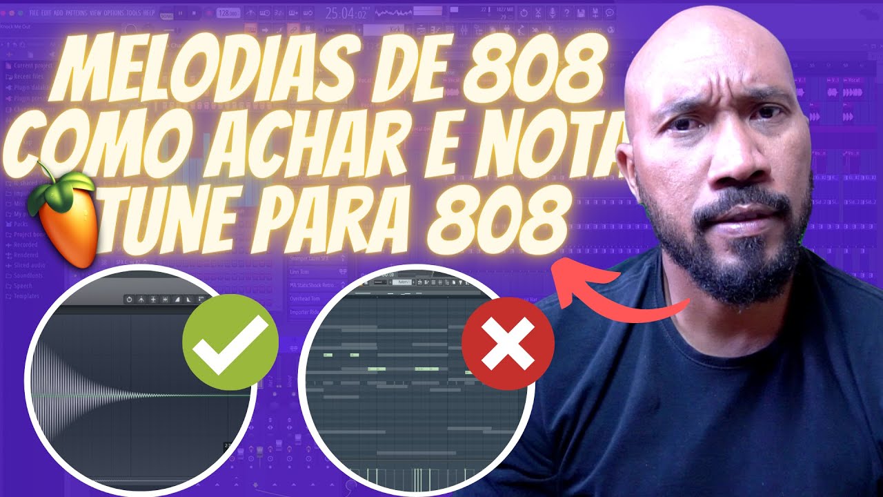 Como fazer 808 com piano roll no tom da melodia no fl 20 Guia ...