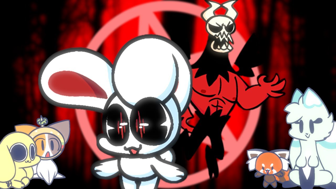 CUTE BUNNY SUMMONS THE DEVIL. | Friday Night Funkin' | vs. Iscream ...