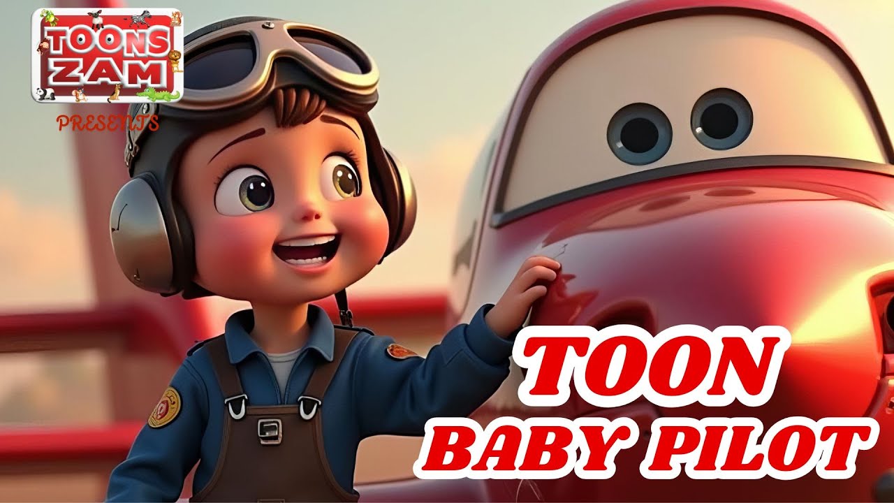 CARTOON TOON BABY PILOT SONG / FUN NURSERY RHYMES FOR LEARNING AND ...
