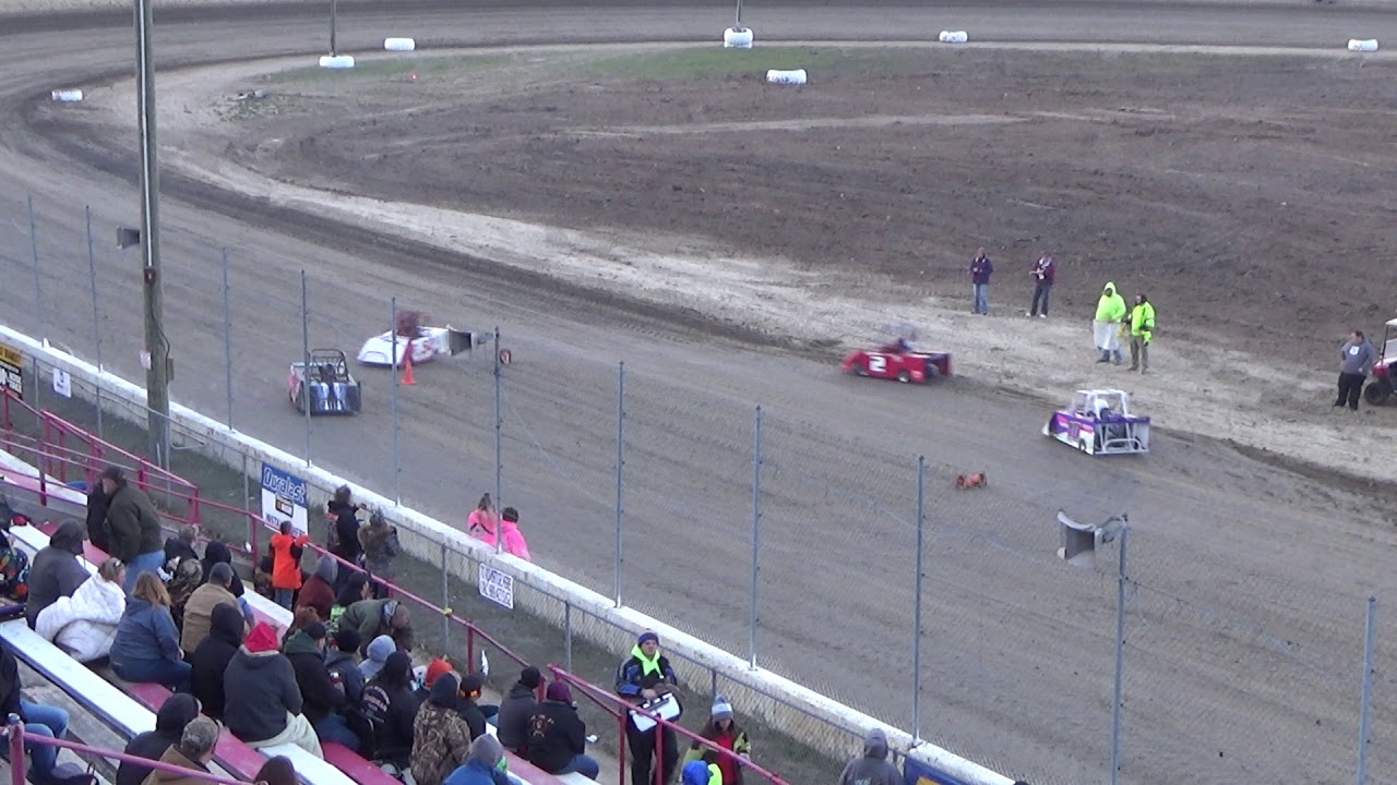 Mini Wedge Heat #2 on 04-27-2018 at I-96 Speedway. - YouTube