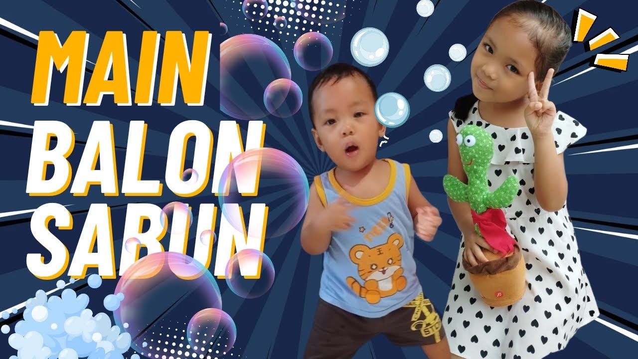 Main Balon Sabun Seru Bikin Pelangi di Udara Gelembung Sabun - YouTube