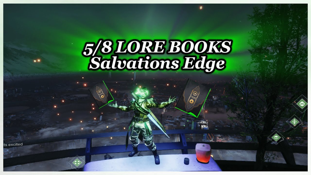 Salvations Edge 5 of the 8 lore books - Destiny 2 - YouTube