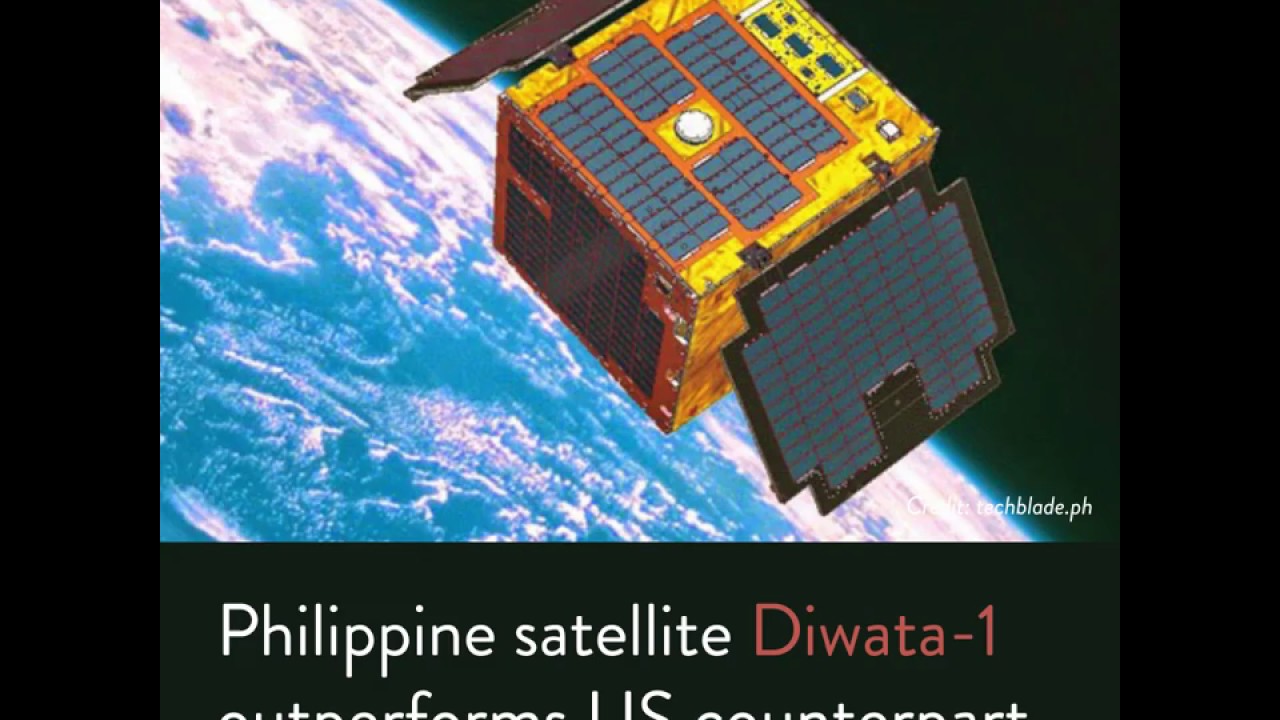 Philippine Satellite Diwata-1 Outperforms US Counterpart - YouTube