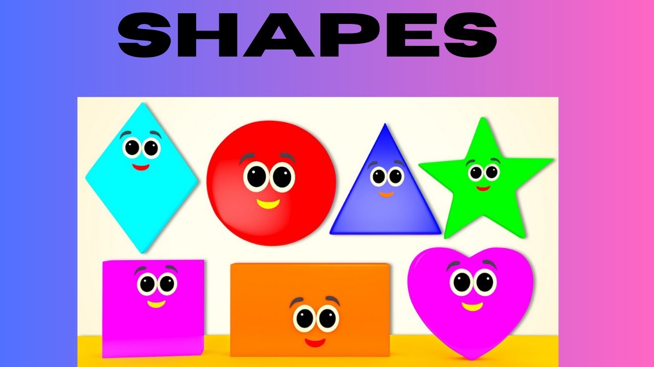 Shapes/ Shapes are all around us - YouTube