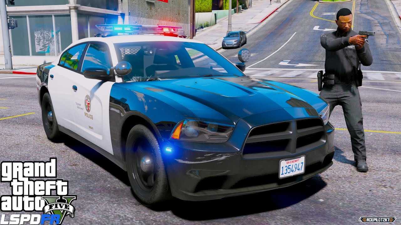 Intense LAPD Police Chase in GTA 5 LSPDFR! - YouTube