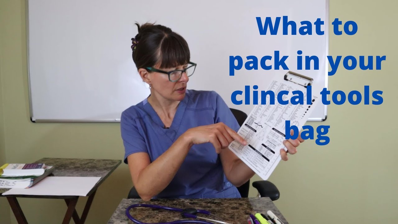 What to pack in your Clinical Tools Bag #shorts - YouTube