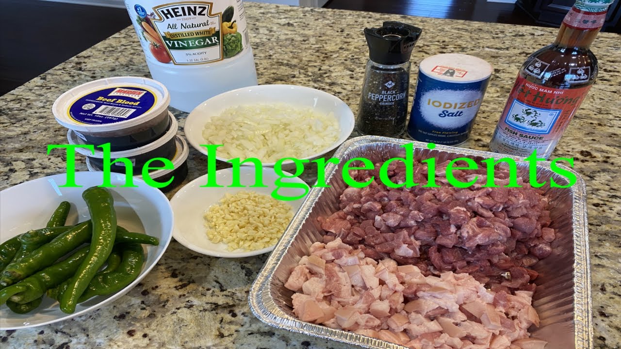 How to make Dinuguan ilocano | quick impromptu video | Filipino ...