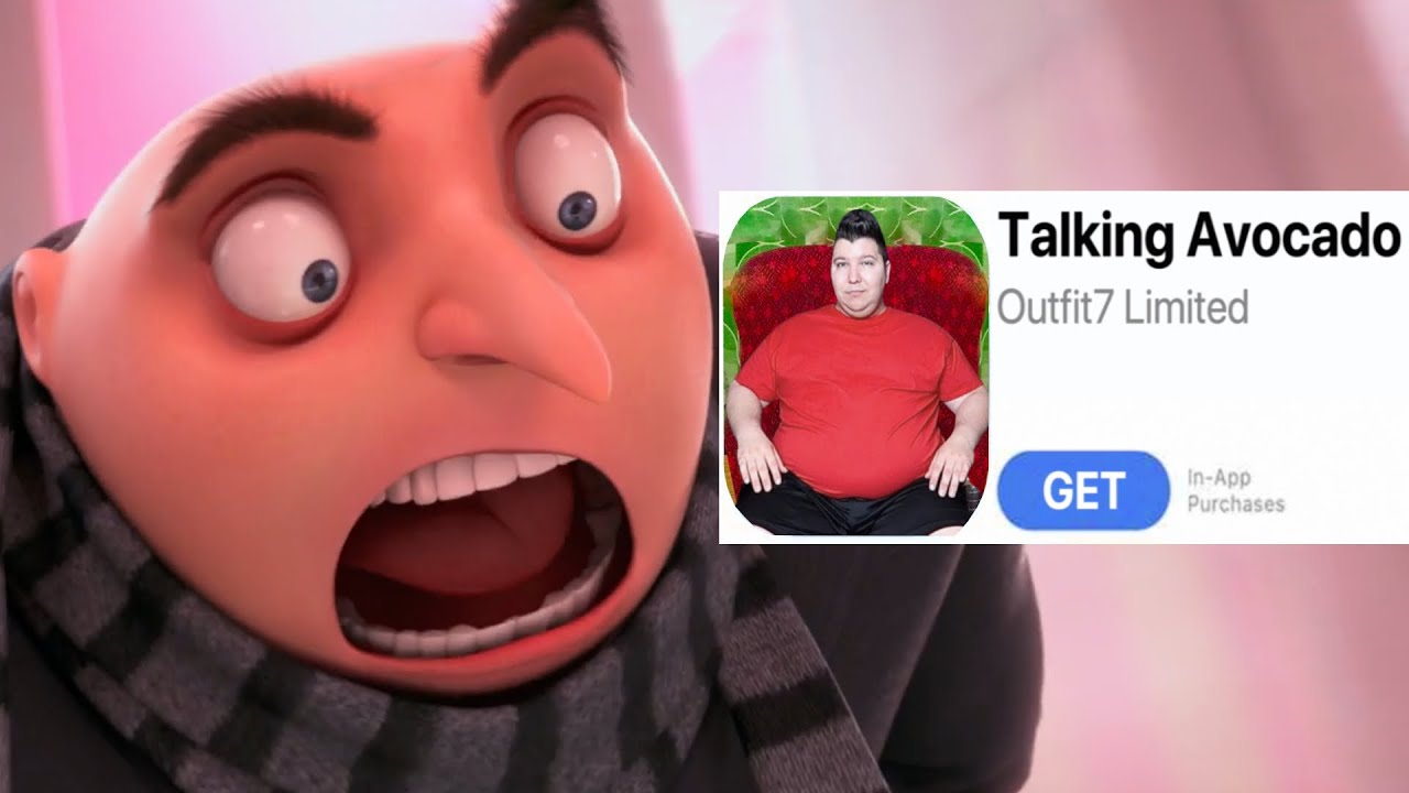 gru plays talking avocado - YouTube