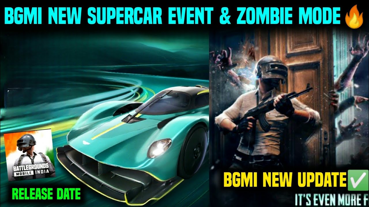 BGMI SUPERCAR EVENT RELEASE DATE | BGMI 2.8 UPDATE FEATURES & NEW ...