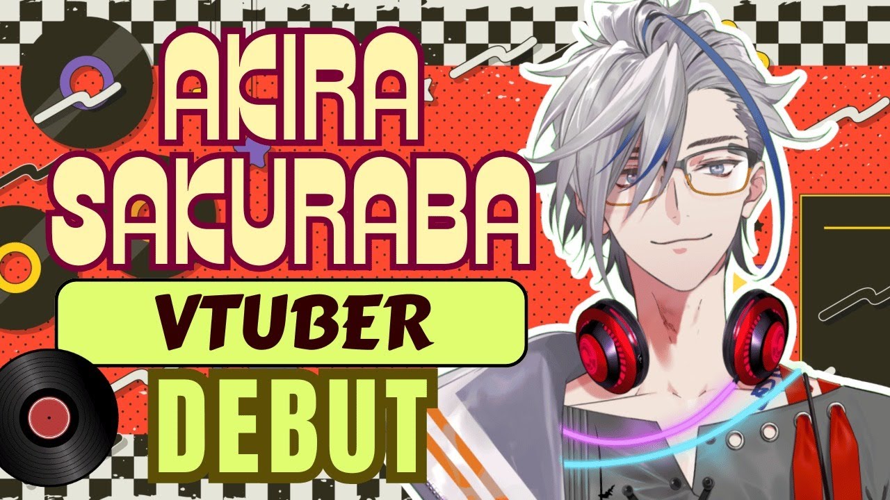 AKIRA SAKUBARA| WACONNE'S FIRST MALE VTUBERS #vtuber - YouTube