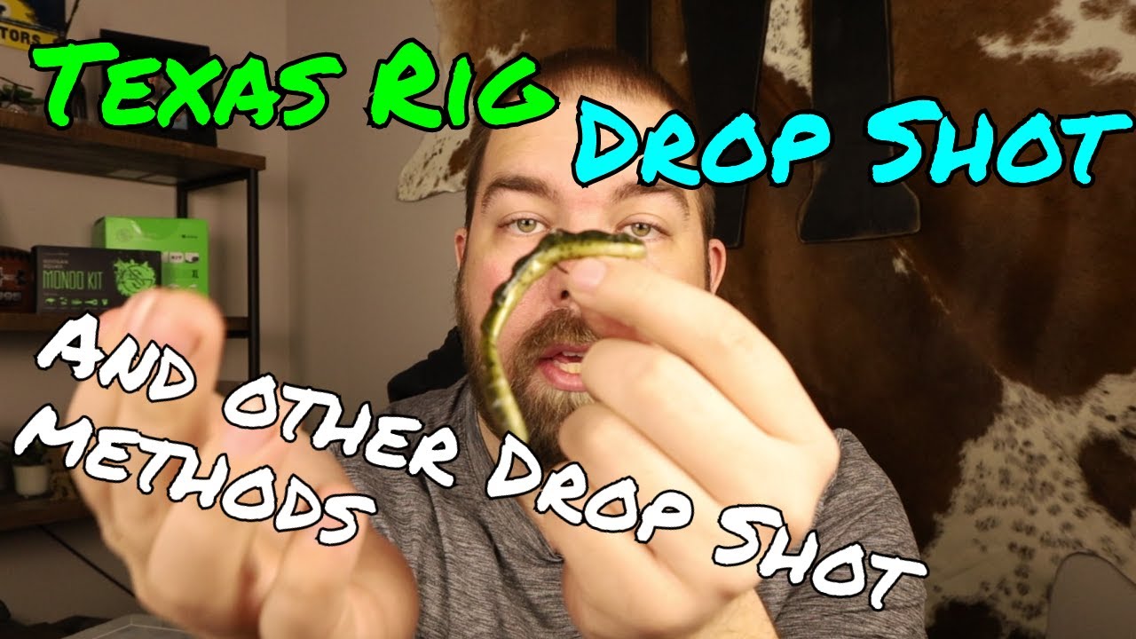 Drop Shot Rigging Methods (Texas Rig Dropshot rig?) - YouTube