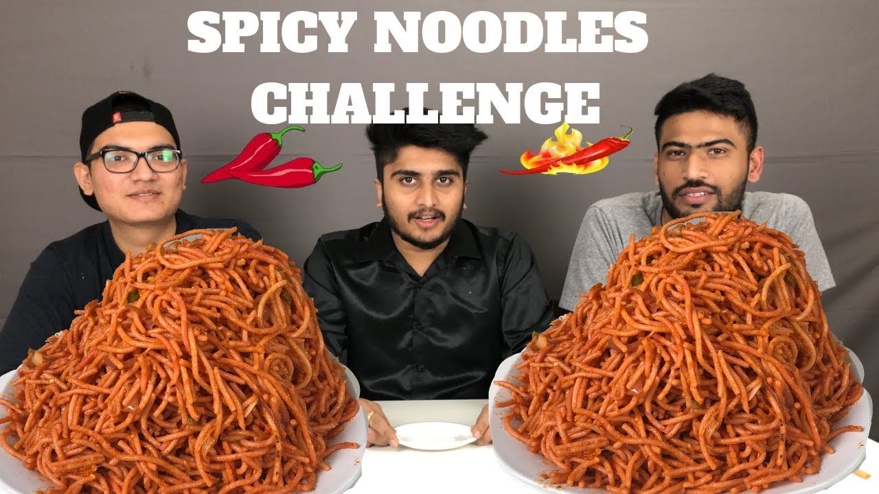 SPICY NOODLES CHALLENGE | FOOD EATING COMPETITION | FOOD EATING ...